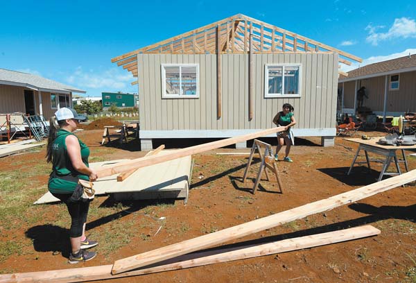 Home building is women’s work | News, Sports, Jobs - Maui News